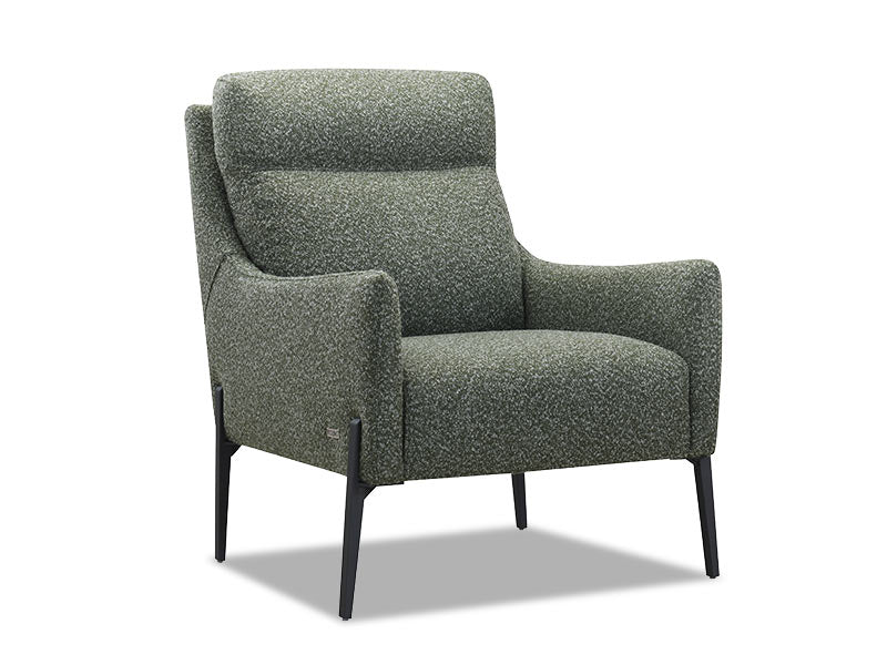 Bellevue Fabric Chair - Green | Impressions Furniture