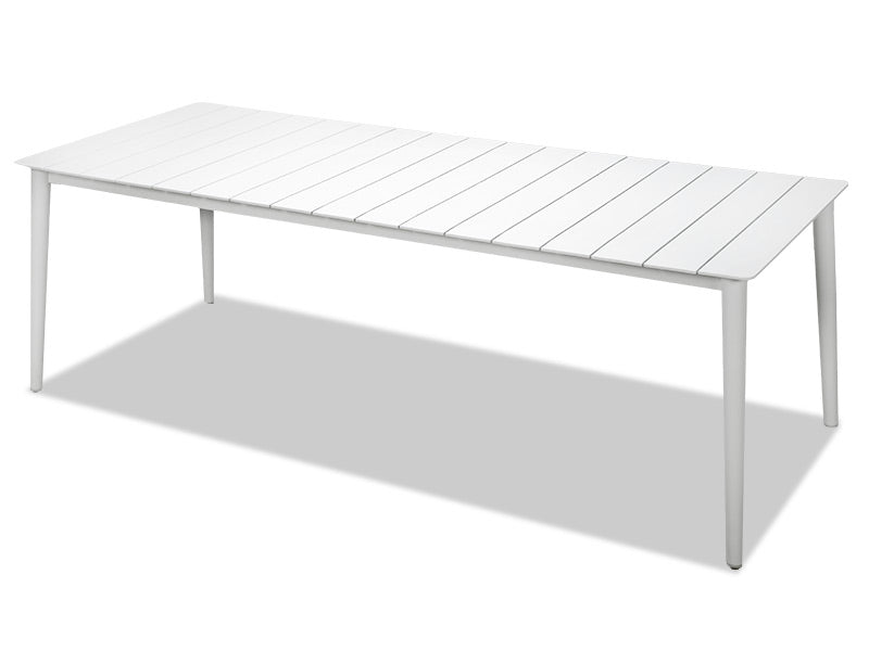 Cairns 2345 Outdoor Dining Table - White | Impressions Furniture