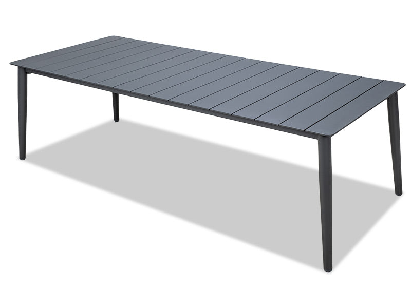 Cairns 2345 Outdoor Dining Table - Gunmetal | Impressions Furniture