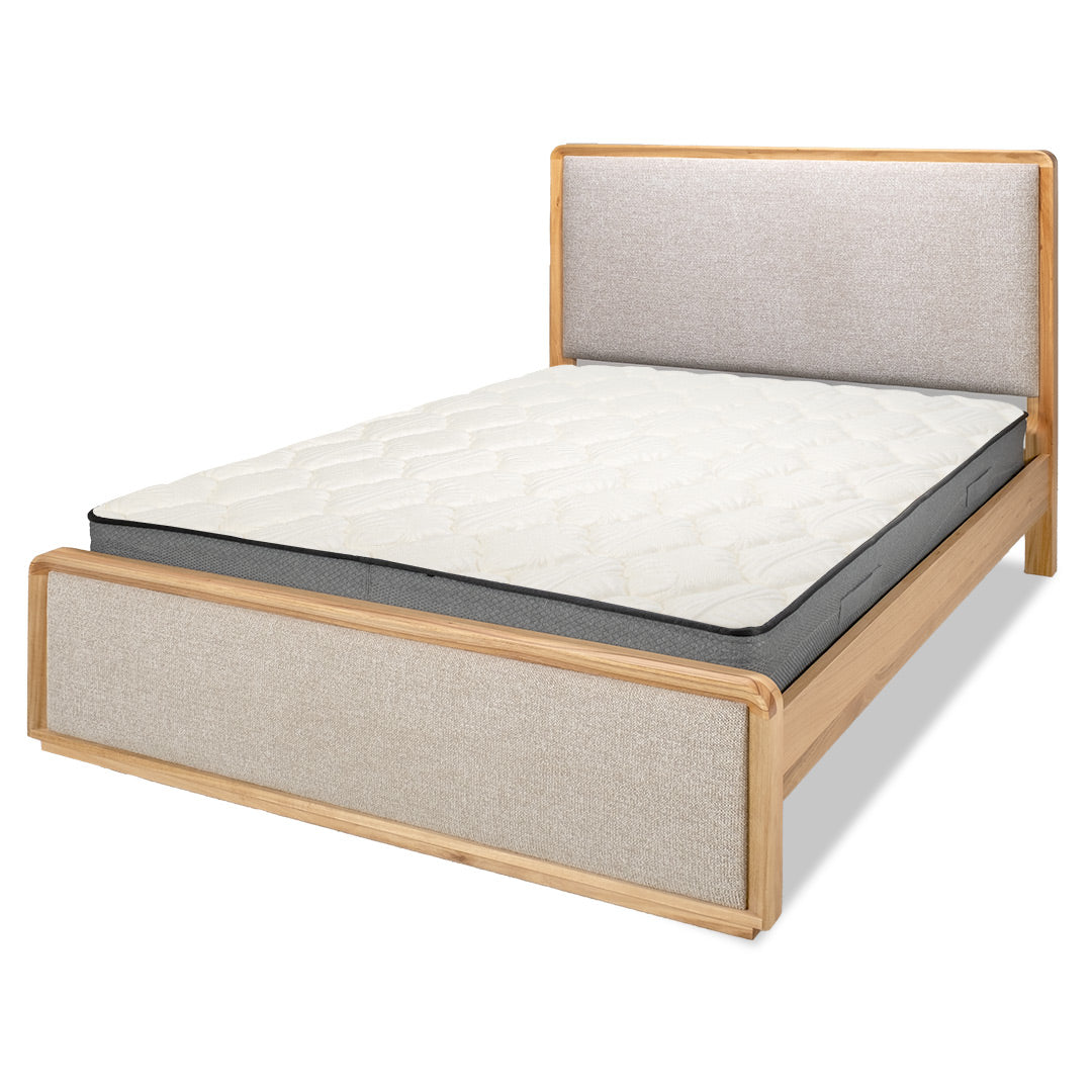 Serpentine Queen Bed Frame | Impressions Furniture