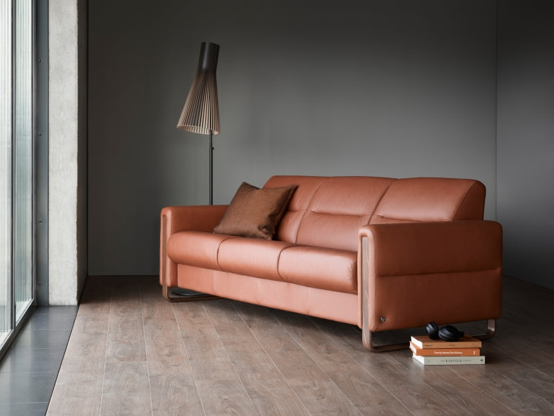 Fiona 3 Seater - Leather | Impressions Furniture